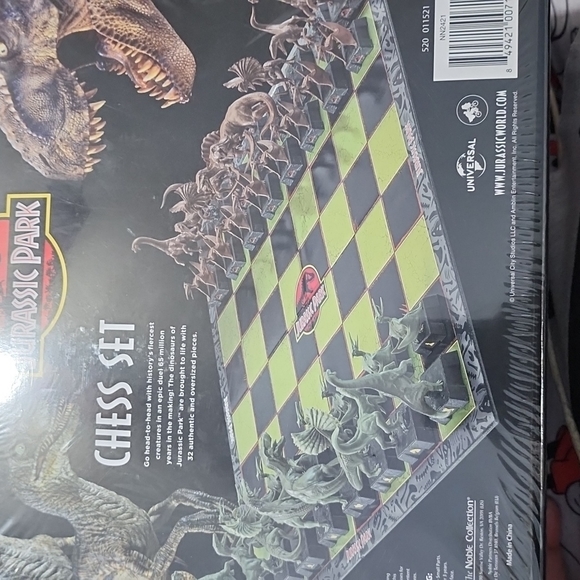 the nobel collection | Toys | Jurassic Park Chess Set | Poshmark